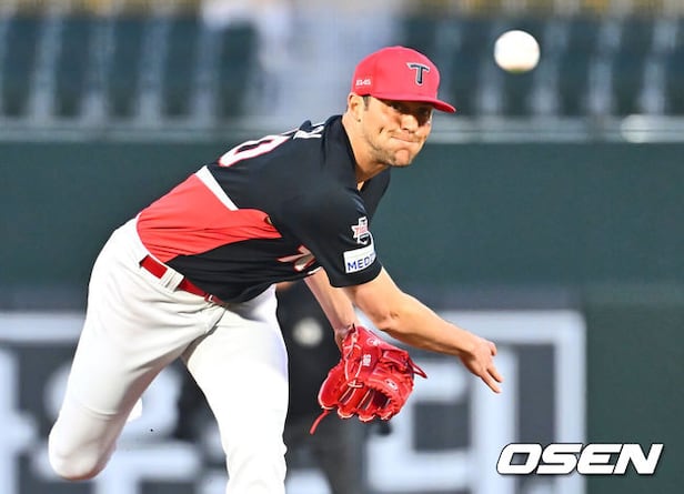 James Nail's scoreless streak ends at 36⅔ innings against Lotte Giants ...
