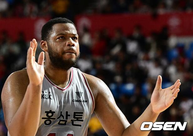 [사진]스펠맨, 'KGC 3차전 잡았다' - 조선비즈