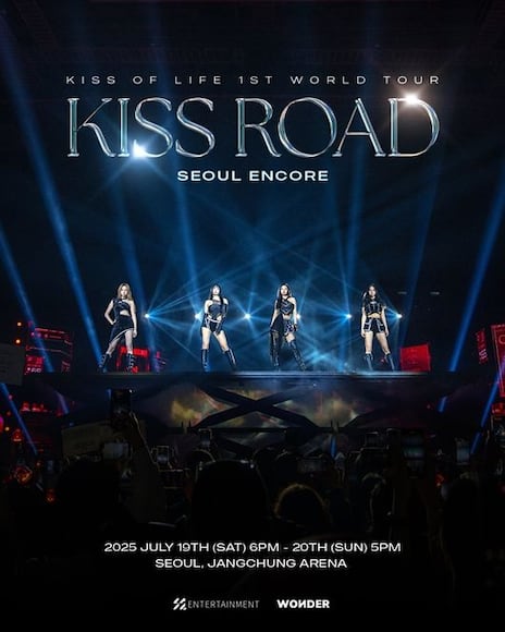 KISS OF LIFE's encore concert sells out quickly at Jangchung Gym in ...