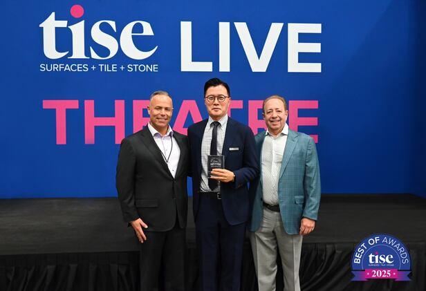 녹수, 글로벌 바닥재 전시회 TISE 2025에서 3년 연속 최고상 수상 - 조선비즈