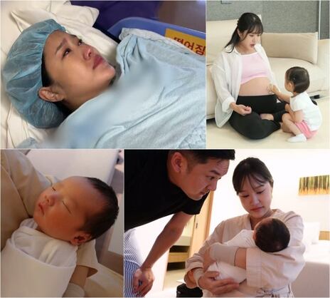 Hee-jini tears up after second childbirth, shares joy of welcoming son ...