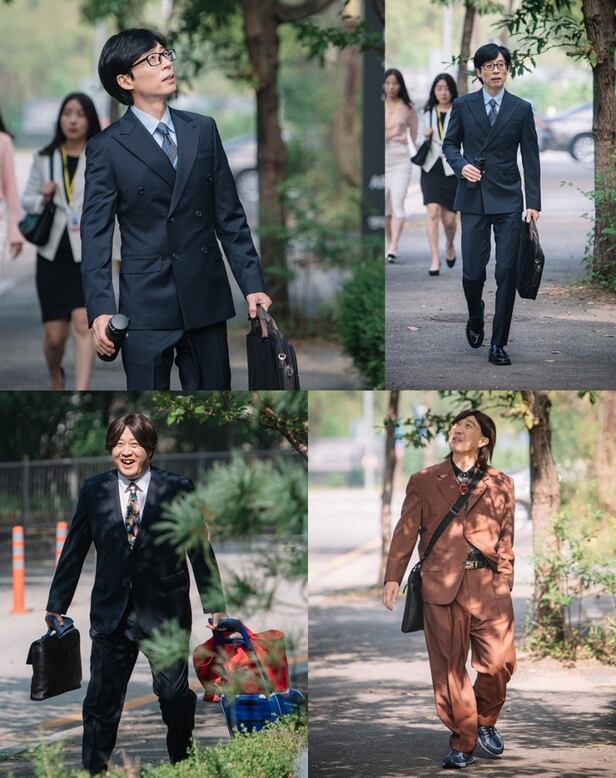 유재석, JMT 유본부장 출근길…'무한상사' 이을까 (놀면뭐하니) - 조선비즈