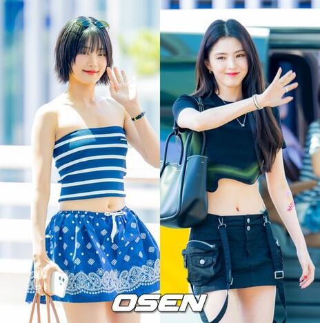 Minnie and Han So-hee display trendy summer airport fashion in Korea ...