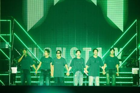 Monsta X stages triumphant full-group concert in Seoul after three ...