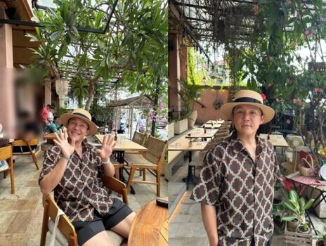 Cho Sae-ho shows off vacation style in Bali with wife Jeong Su-ji ...
