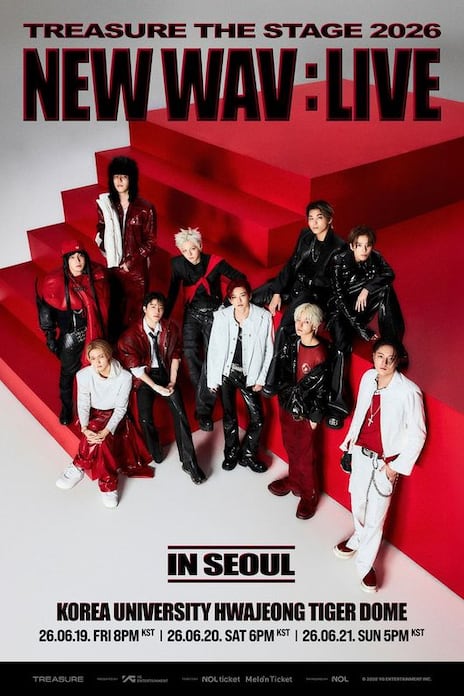 TREASURE announces NEW WAV : LIVE fan concert tour in Seoul and Japan ...