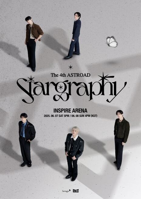 ASTRO reveals concert poster for 'Stargraphy' featuring Rocky, Cha Eun ...