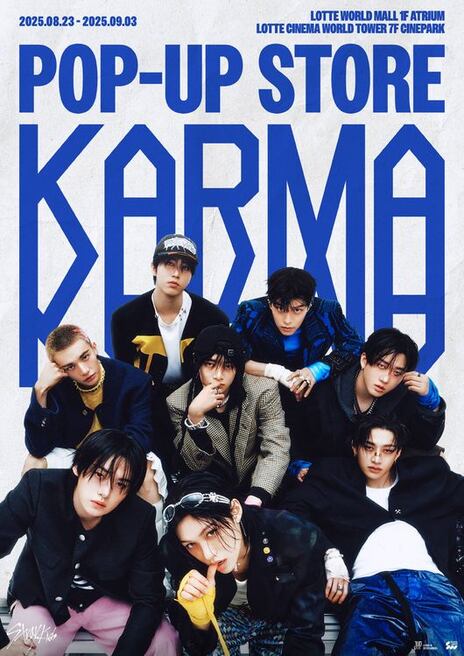 Stray Kids launches pop-up store in Seoul to celebrate 4th album 'KARMA' - CHOSUNBIZ