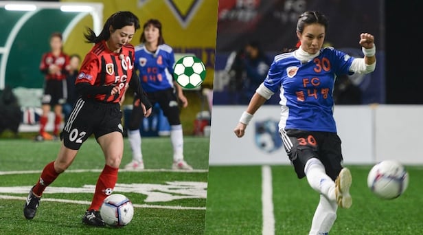 FC 불나방vsFC원더우먼, 적으로 만난 사제 맞대결(골때녀) - 조선비즈