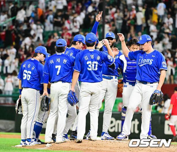 [사진]삼성,'SSG 6-2 잡고 5연패 탈출' - 조선비즈
