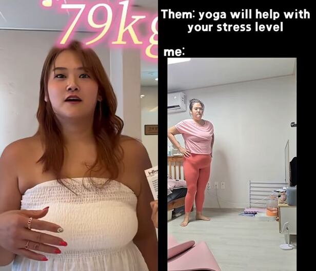 ‘72kg 감량’ 미나 시누이, 요가로 스트레스 줄이려다..결국 폭발 - 조선비즈