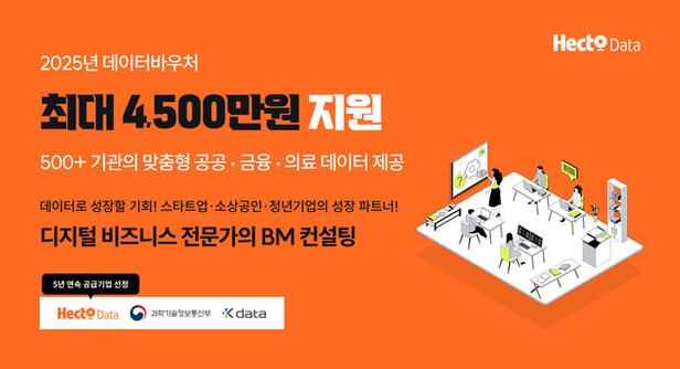Hectodata earns data voucher project contract in South Korea for fifth straight year - CHOSUNBIZ