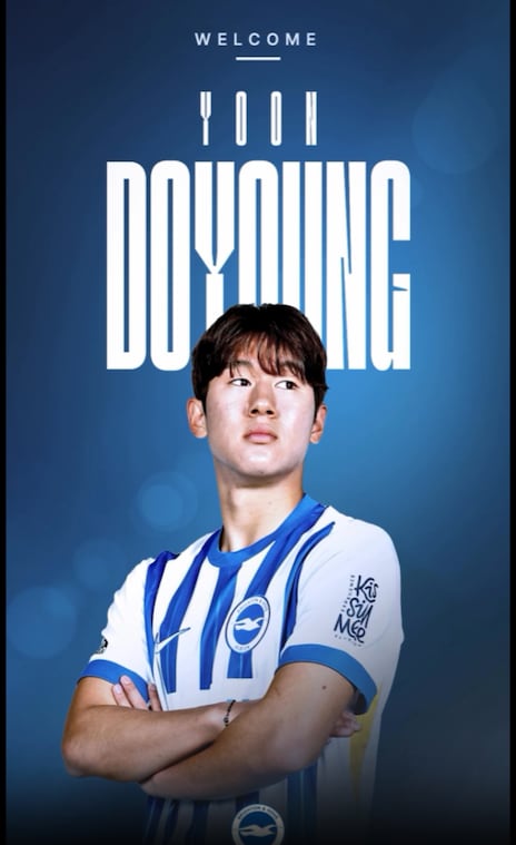 Brighton signs winger Yoon Do-young from Daejeon, loan anticipated next ...