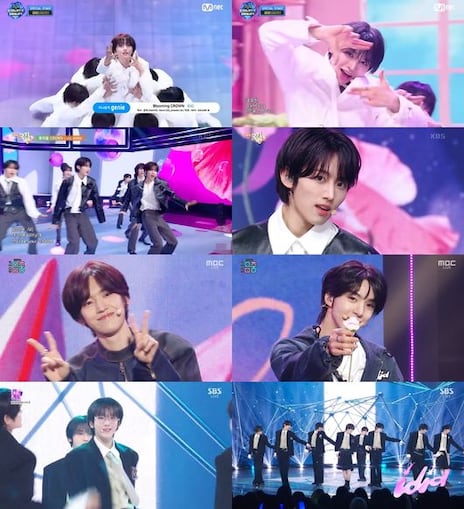 IDID captivates audiences during debut performances on Korean music ...