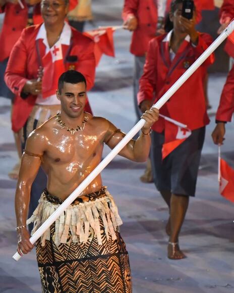 Tonga’s Taufatofua leads Olympic flag team for 2026 Winter Games ...