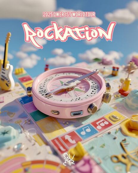 QWER kicks off first world tour 'ROCKATION' in Seoul this October ...